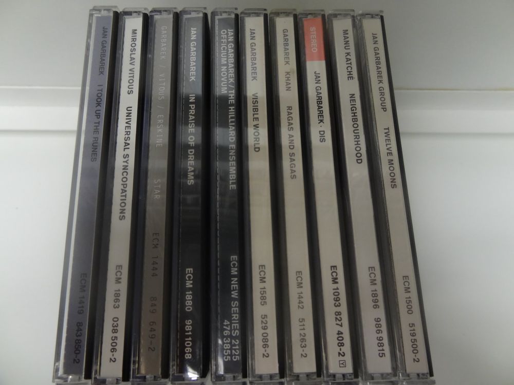 Jan Garbarek ECM CD Sammlung, 10 Stk, guter Zustand! (Gebraucht) in ...