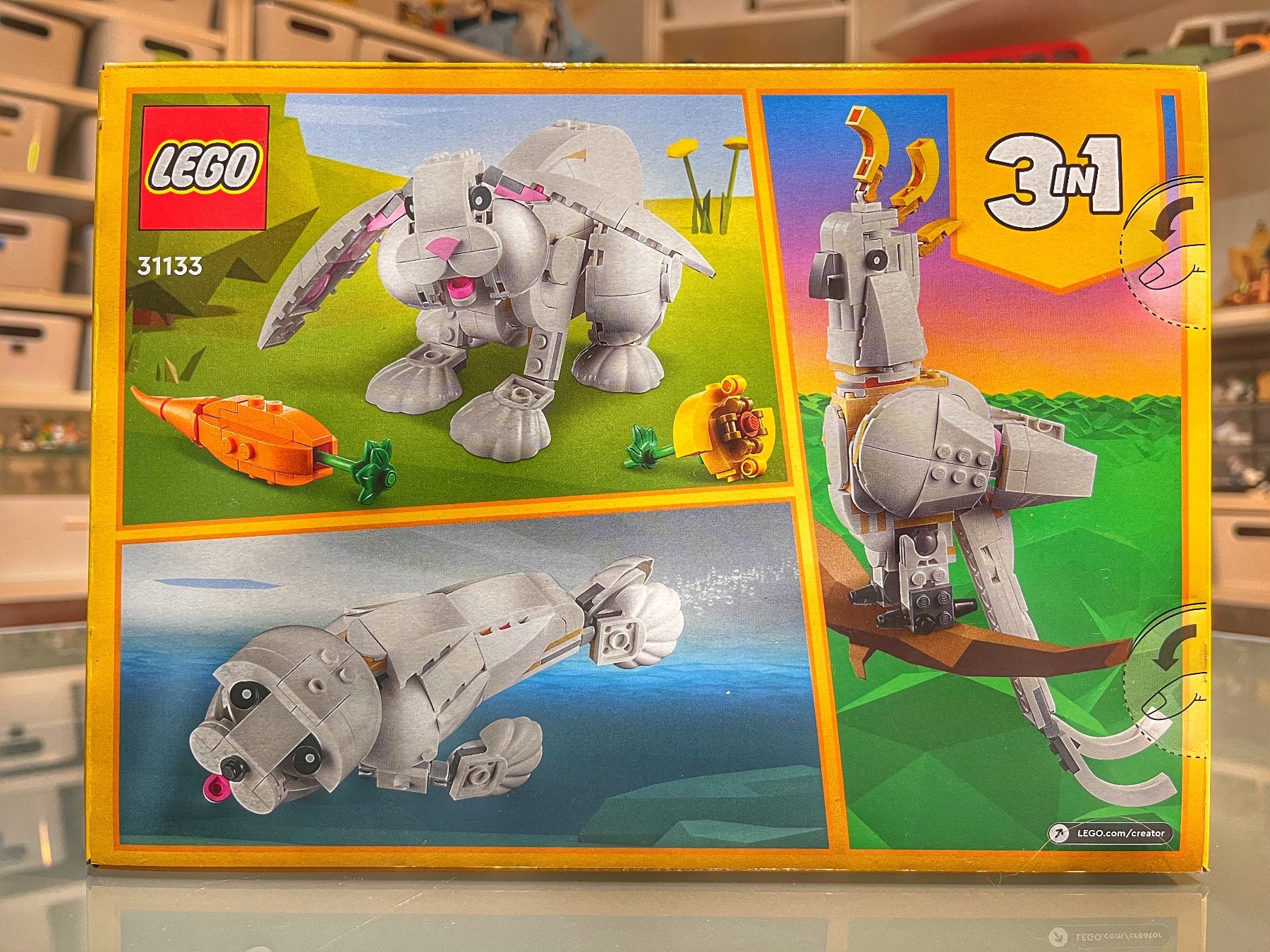 Lego Creator 3in1 31133 - Weisser Hase (Neu und originalverpackt) in ...