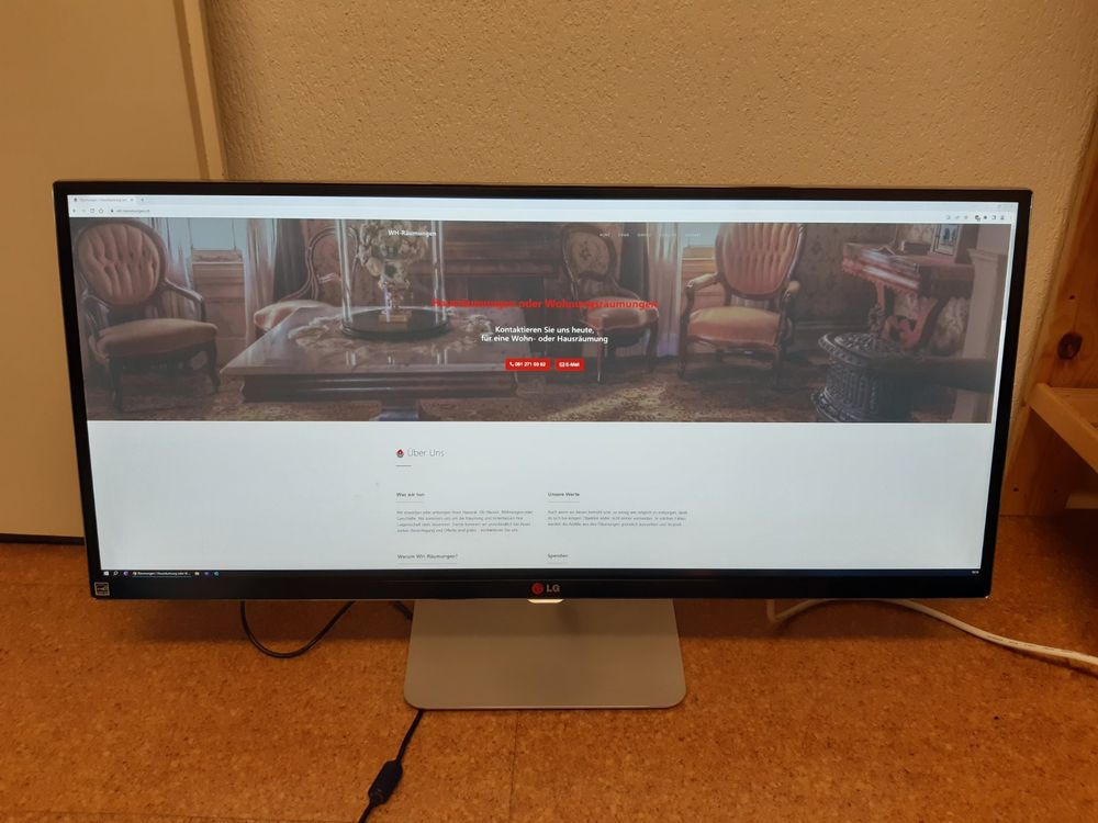 LG 34UM95-P - 21:9 UltraWide QHD-Monitor (Gebraucht) in Basel für CHF ...