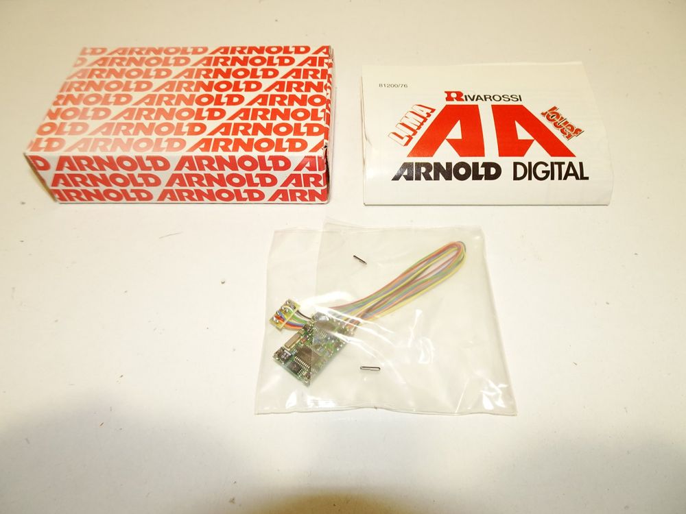 Arnold Digital Decoder für Lokomotiven Spur N A 81203 (Neu (gemäss ...