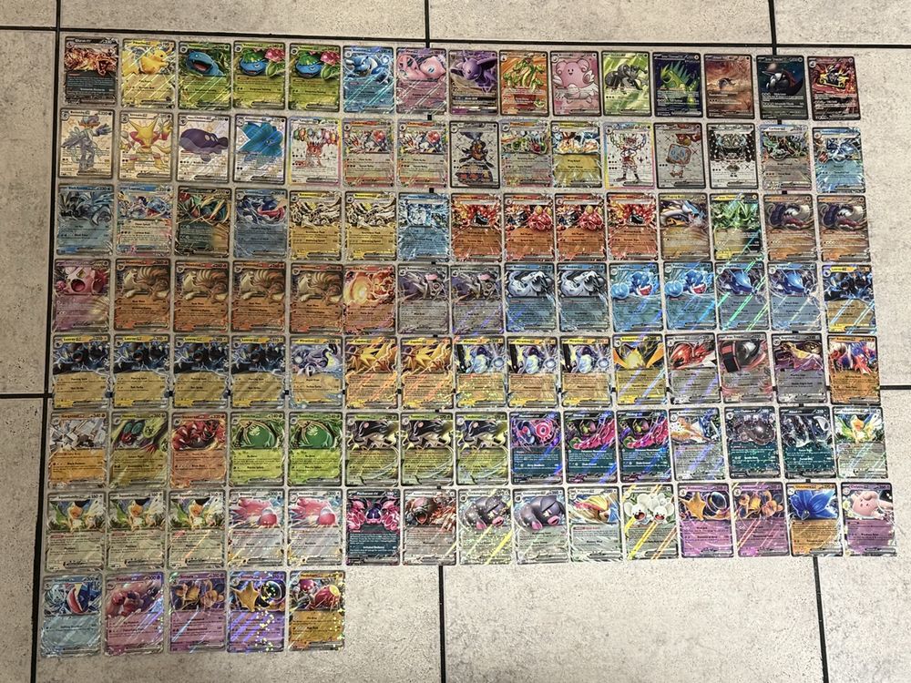 Seltene Pokémon Karten - ex Karten mit Full Arts (Gebraucht) in ...