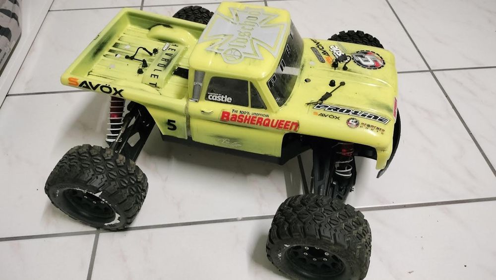 Arrma Stunt Truck 6s Hobbywing max8 Rocket Motor (Defekt) in Abtwil SG ...