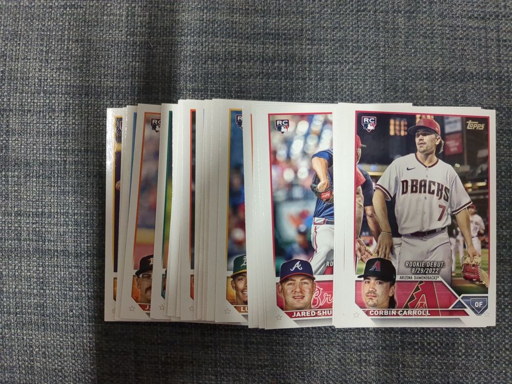 2023 Topps MLB Baseball - 1 x Rookie Random Karte (Neu (gemäss ...