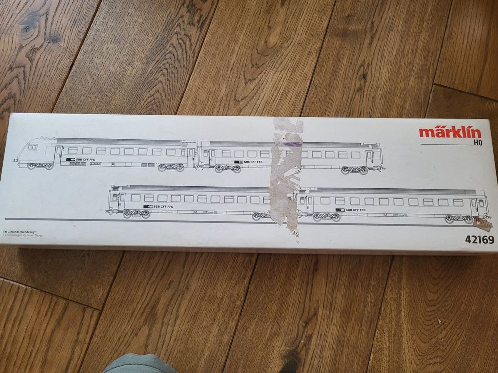 Märklin 42169 Wende-/ Pendelzug der SBB (Gebraucht) in Sonceboz-Sombeval für CHF 205 – mit ...