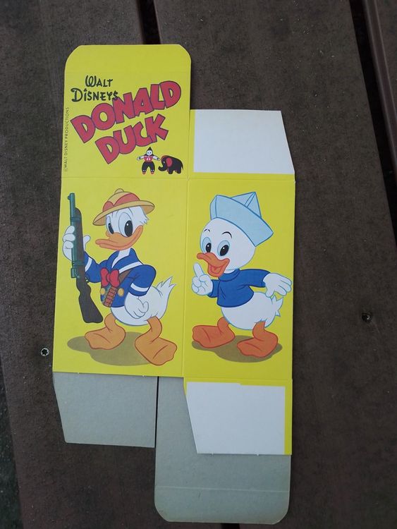 Alte original Verpackung / Donald Duck | Kaufen auf Ricardo
