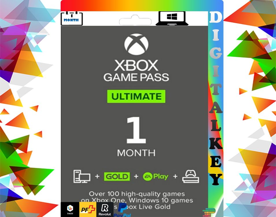 Xbox Game Pass Ultimate Key 1 Monat – IXXLIQ