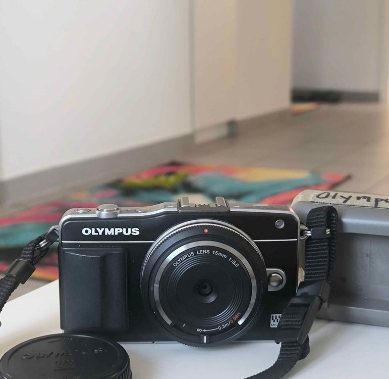 Olympus pen mini E-PM2 avec objectif pancake (D'occasion) à Riaz pour ...