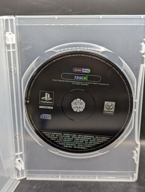 Rascal - Playstation 1 PS1 Game Demo Disc (Gebraucht) in Hünenberg See ...