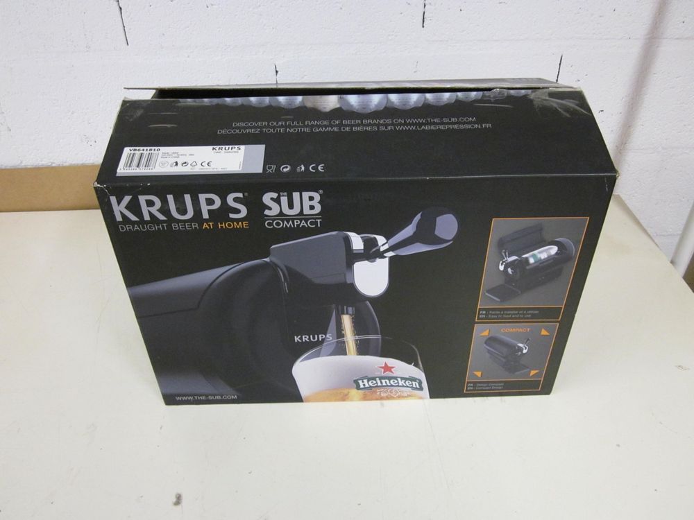 KRUPS The Sub Compact Bierzapfanlage Tireuse a Bière (Gebraucht) in ...