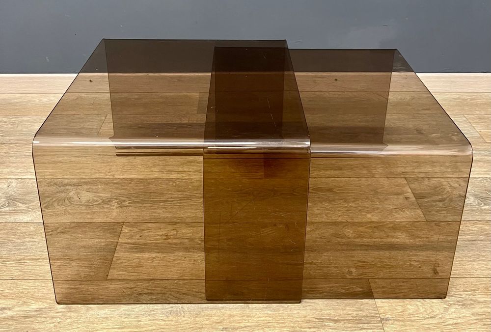 Vintage Plexiglas Design 2 Satz Tisch Braun (Gebraucht) in Reigoldswil ...
