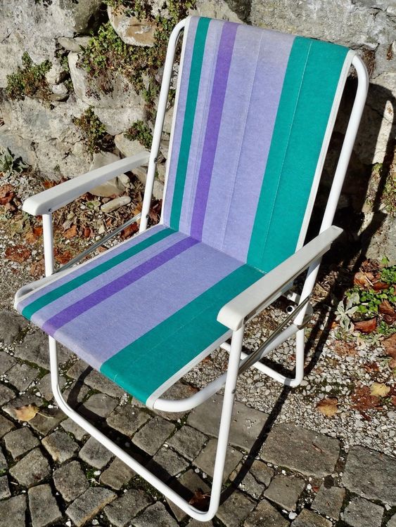1 Campingstuhl Klappstuhl 90er Jahre (Gebraucht) in Kerzers für CHF 95 ...