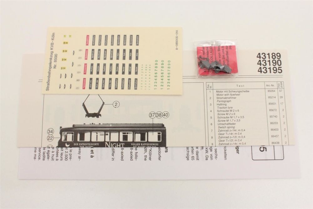 Roco 43190 Straßenbahn Night & Day DC H0 | Kaufen auf Ricardo