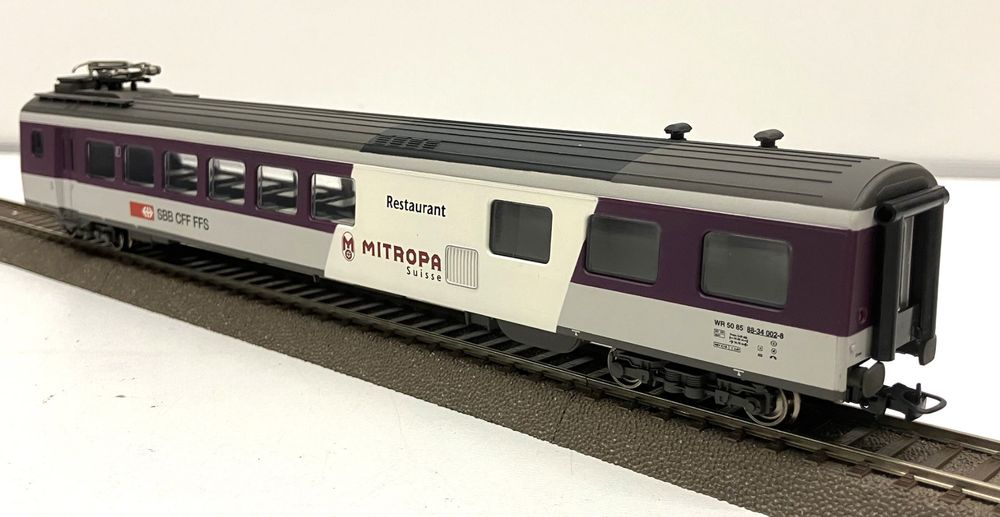 Liliput L-388614= Restaurantwagen Mitropa Suisse SBB 002-8 (Neu (gemäss ...