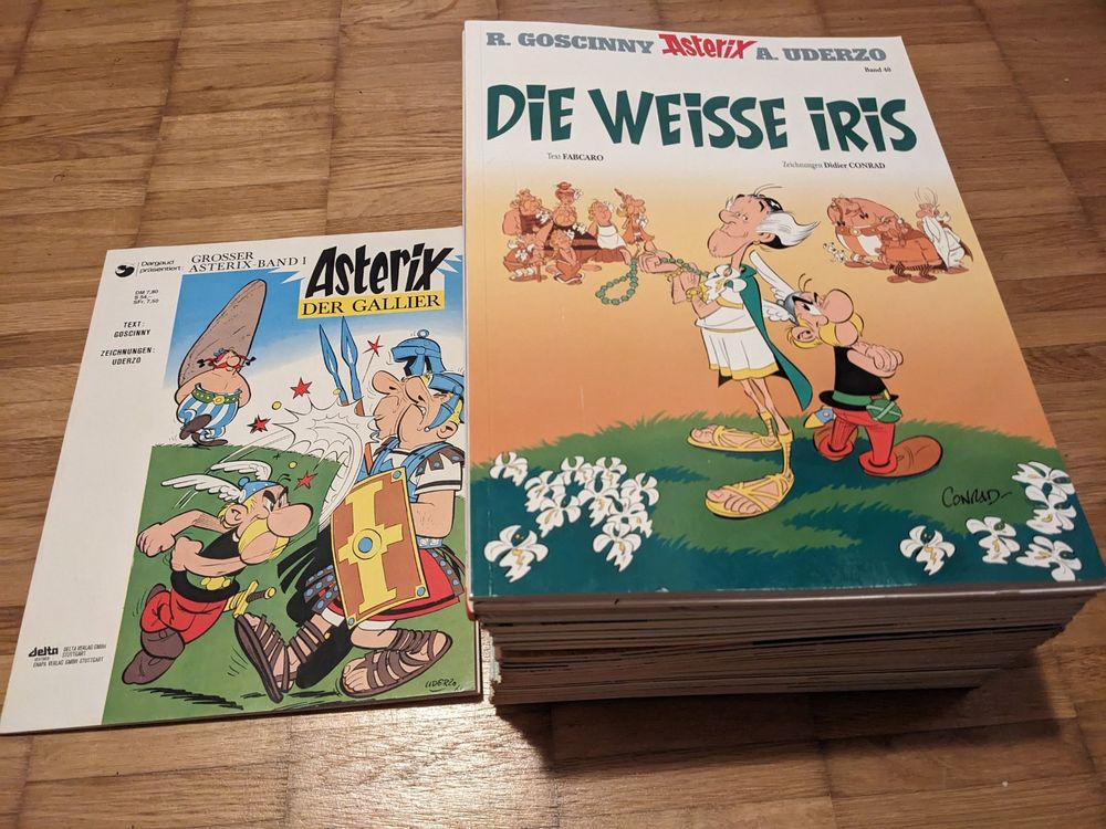 Asterix Band 1-40 komplette Sammlung, alle Hefte | Kaufen auf Ricardo