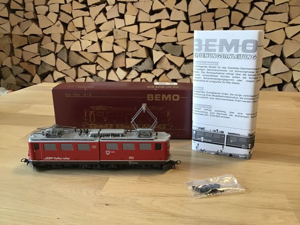 Locomotive Bemo HOm RhB (Neu und originalverpackt) in Arzier-Le Muids ...