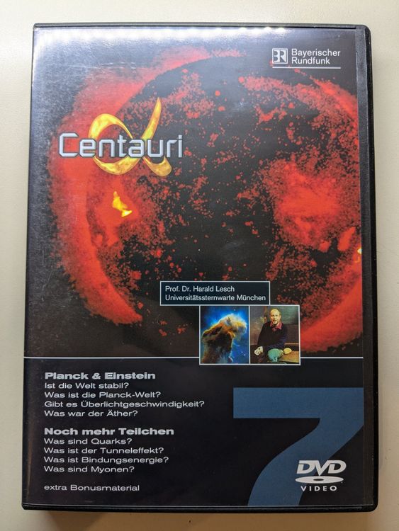 "Alpha Centauri 7" mit Prof. Dr. Harald Lesch [DVD] (Gebraucht) in Port für CHF 3 – mit ...