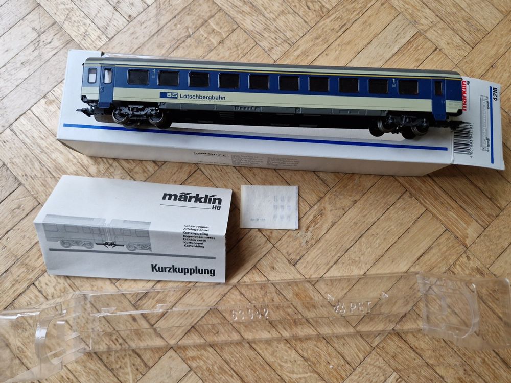 Märklin 4218 BLS 1. Klassewagen inkl. OVP (Gebraucht) in Rickenbach ZH ...