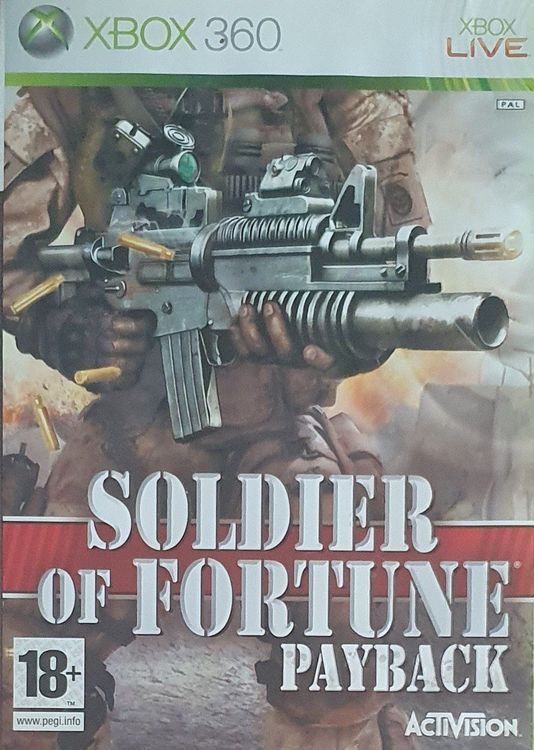 Microsoft XBOX 360 Game (XB360) Soldier of Fortune (selten) | Kaufen ...