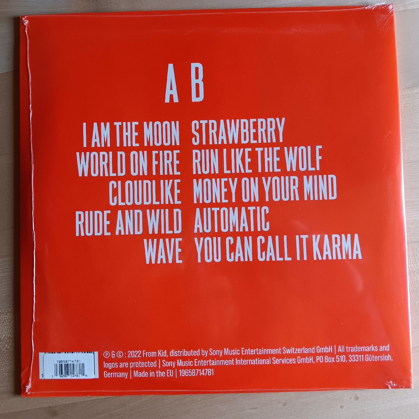 From Kid Vinyl Album Let the world be a good place (Neu (gemäss ...