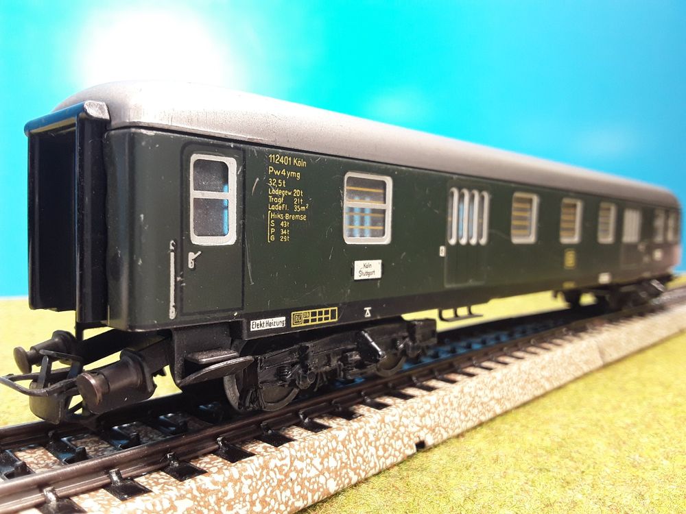 Märklin 4026 _ D-Zug Gepäckwagen 4 achsig _ blech _ Spur H0 | Kaufen auf Ricardo