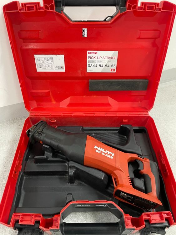 HILTI Akku Säbelsäge SR 6-A22 | Kaufen auf Ricardo
