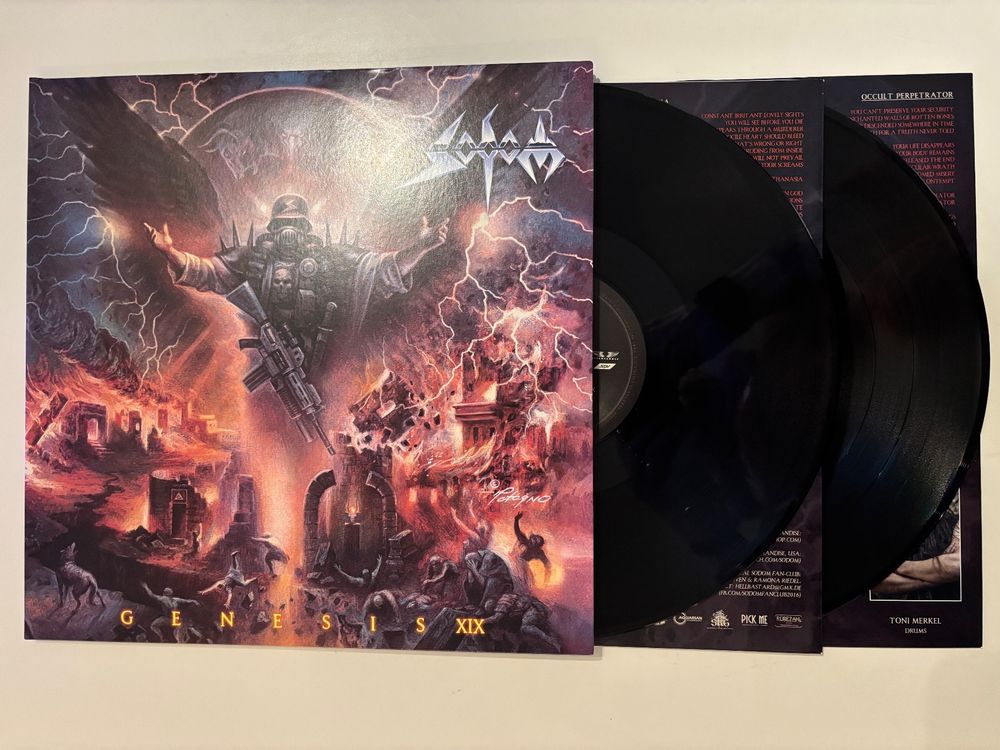 SODOM - Genesis Heavy Metal Thrash Metal LP SLAYER ANTHRAX (Neu (gemäss ...