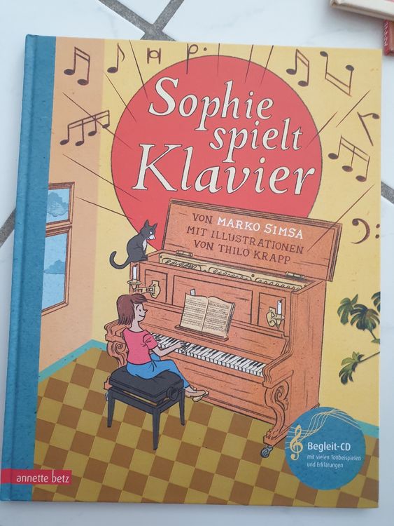 Das musik. Bilderbuch " annette betz" Sophi spielt Klavier | Kaufen auf ...