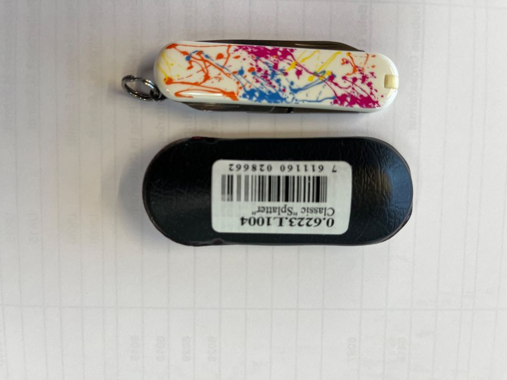 Victorinox Classic Splatter Limited Edition (Neu und originalverpackt ...