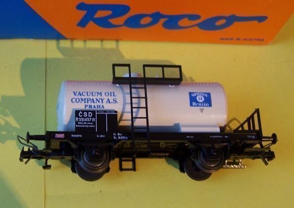 ROCO H0 48040 CSD Kesselwagen Vaccum Oil, SPHINX Benzin, rar (Neu ...