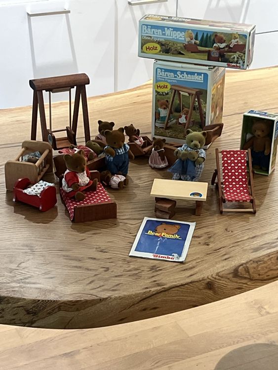 Simba Bear Family – Vintage Komplettset (Neu (gemäss Beschreibung)) in ...