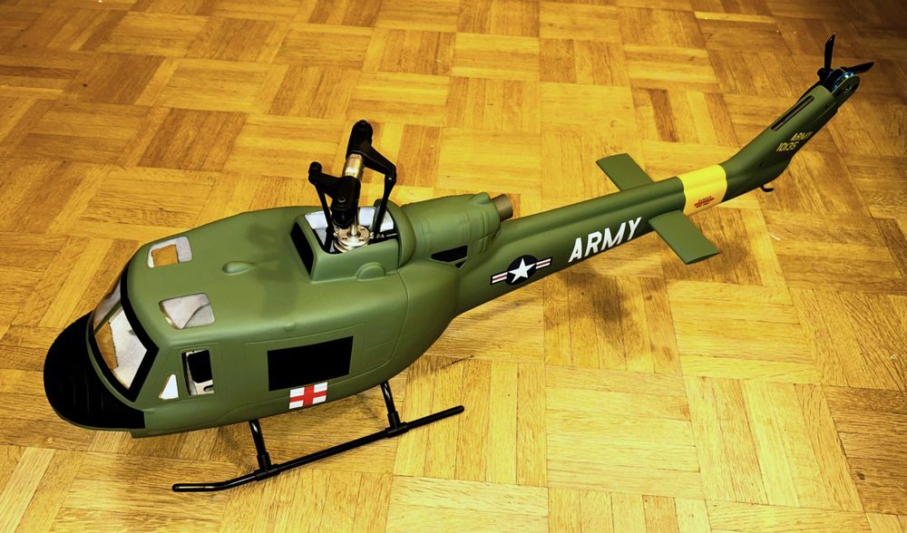 FLY WING Scale Helikopter Bell UH-1 mit GPS (Return to Home) (Neu ...