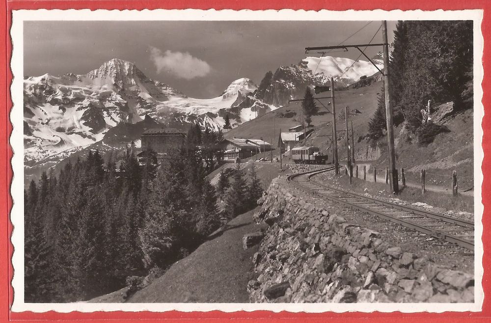 Mürren Mürrenbahn - ca. 1940 (Gebraucht) in Fislisbach für CHF 6 – mit ...