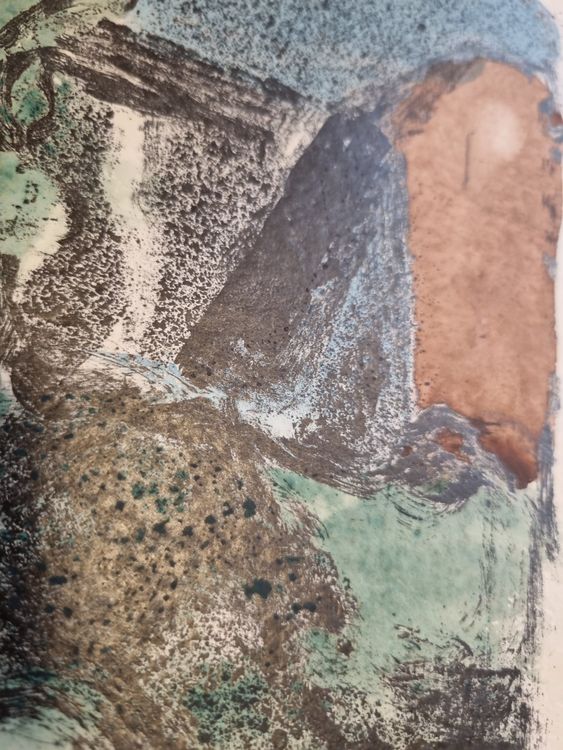 H. Brunner. Lithografie 1966. Signiert. 35×50 cm (Gebraucht) in ...