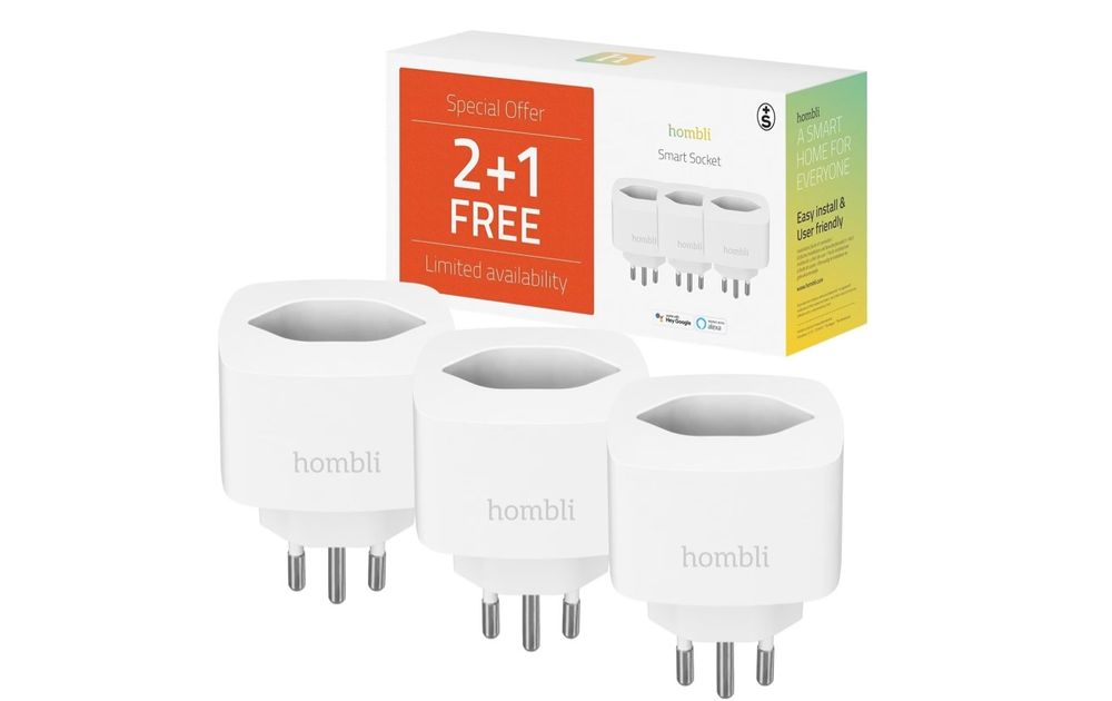 HOMBLI - Smart Socket CH, Weiss, 3er-Set (Neu und originalverpackt) in ...