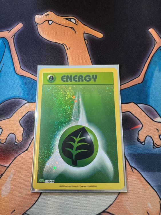 Basic Grass Energy (CLV 033) - Pokemon TCG Classic (Neu (gemäss ...