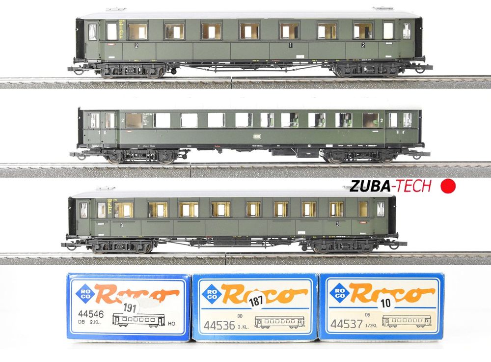 3x Roco Personenwagen der DB H0 GS mit OVP (Gebraucht) in St. Gallen ...