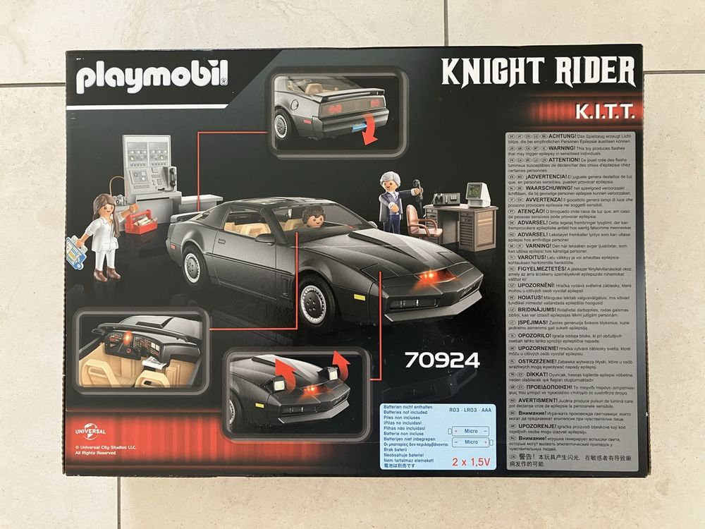 Playmobil 70924 Knight Rider KITT (Neu und originalverpackt) in Zürich ...