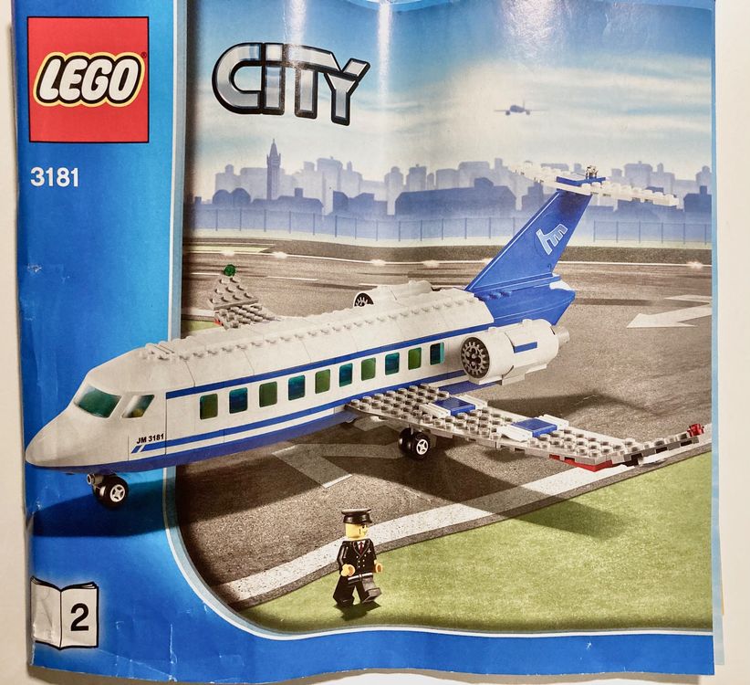 Lego City 3181 L’avion (Gebraucht) in Nyon für CHF 18 – mit Lieferung ...