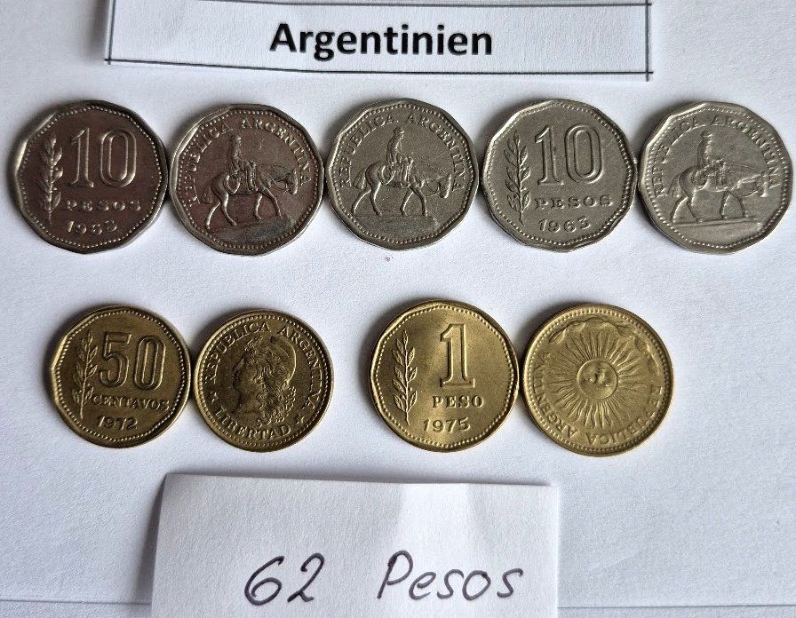 Münzen aus aller Welt (Argentinien) (Gebraucht) in Glattbrugg für CHF ...