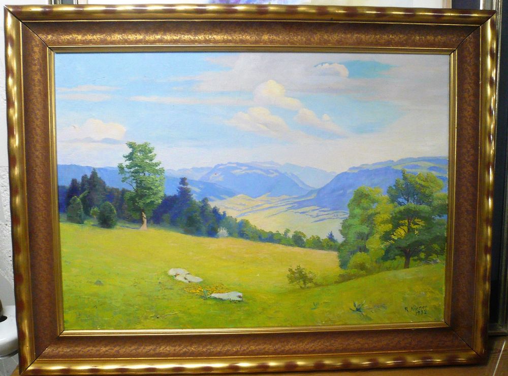 Robert KIENER, OelGemälde, JURALANDSCHAFT 1932 | Kaufen auf Ricardo