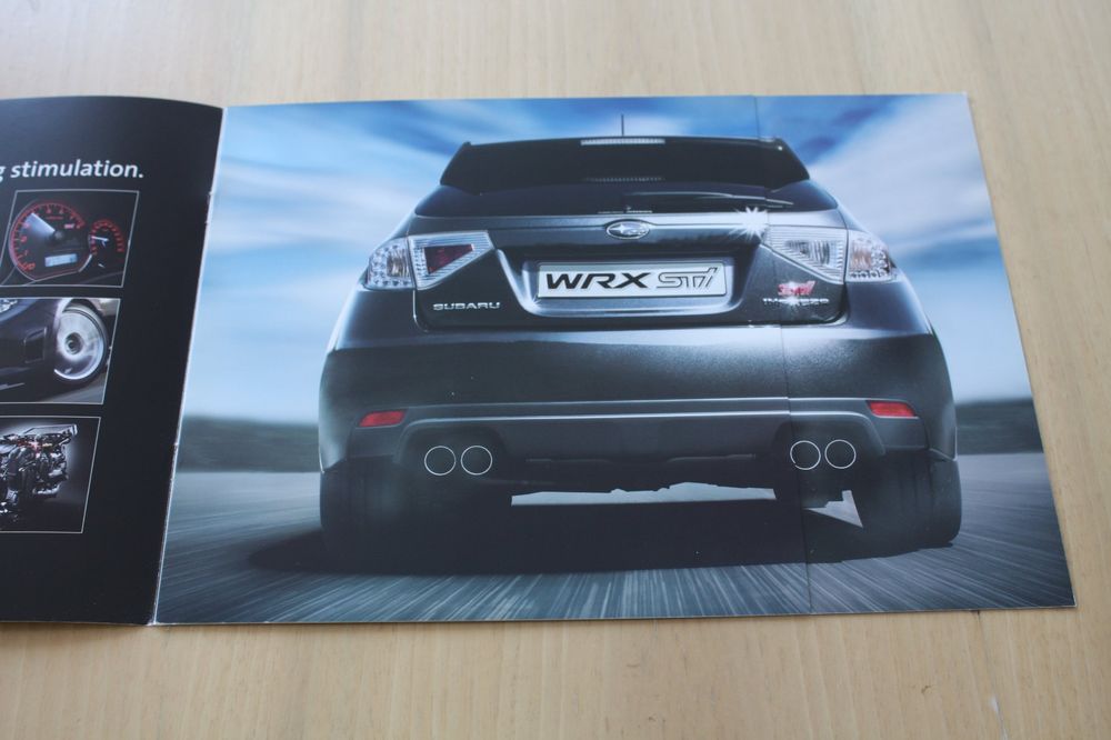 Subaru Impreza WRX STI Prospekt 2008 (Gebraucht) in Wikon für CHF 9 ...