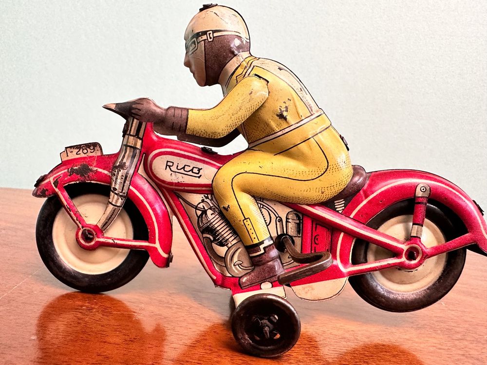 Altes Blech-Motorrad 1950er Jahre , Made by Rico Spain (Gebraucht) in ...