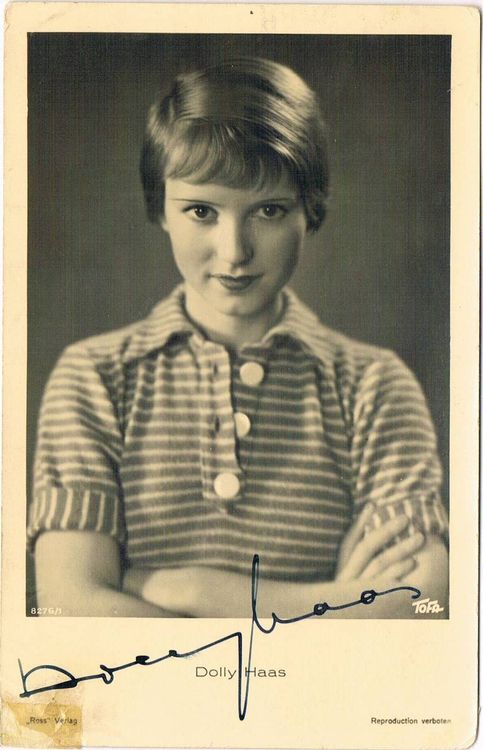 Dolly Haas 1910-94 Autogramm Vintage Foto 9x14cm (Gebraucht) in ...
