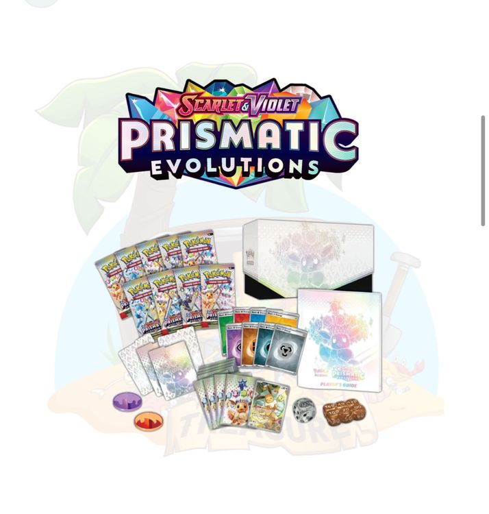 Pokemon Prismatic Evolutions ETB sealed EN (Neuf avec emballage d'origine) à Niederglatt ZH pour ...