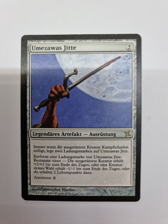 MTG Karte Umezawas Jitte, DE, EX | Kaufen auf Ricardo