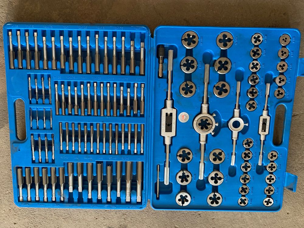 Gewindeschneid-Satz M2 - M18 110 teilig | Kaufen auf Ricardo Gewindeschneid-Satz M2 - M18 110 teilig | Kaufen auf Ricardo