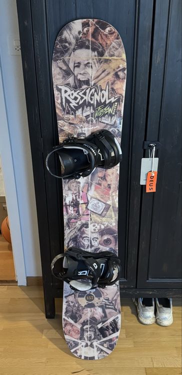 Rossignol Jibsaw MagTek Snowboard 157cm mit Union Bindung (Gebraucht ...