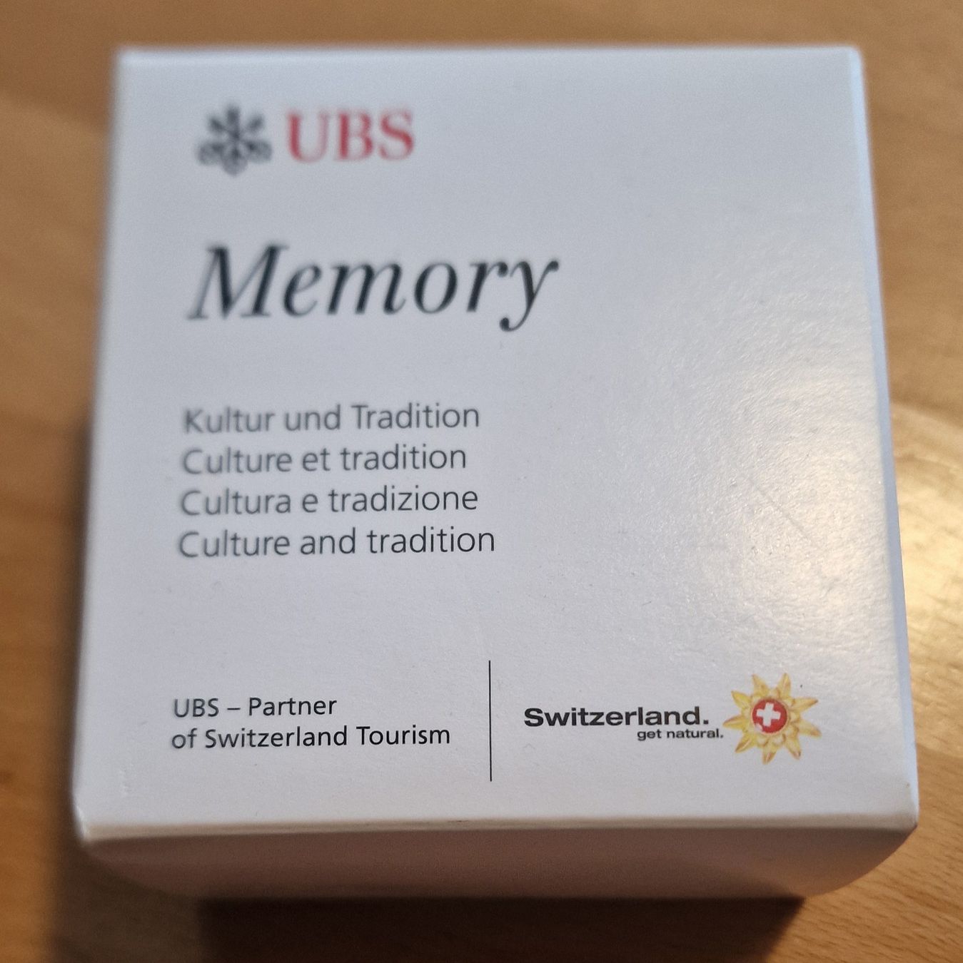 UBS Memory Spiel - Traditionen Edition neu (Neu und originalverpackt ...