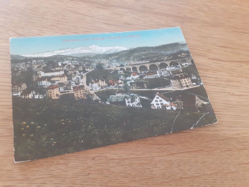HERISAU - GLATTAL VIADUKT und SAENTIS | Kaufen auf Ricardo