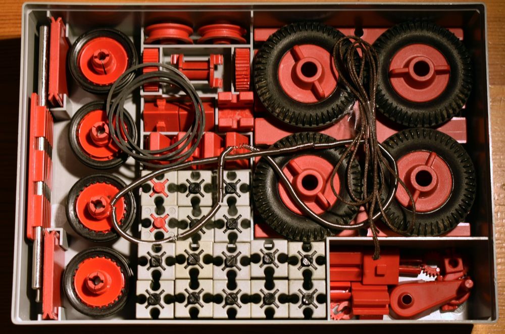 fischertechnik Grundkasten 50 aus Programm 1975/76 (Gebraucht) in ...
